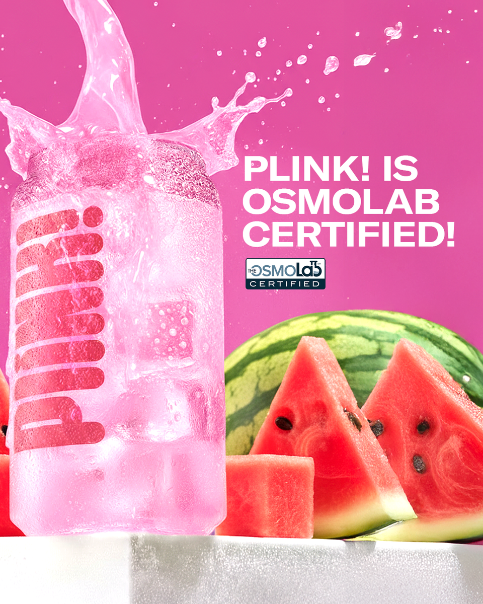Plink!’s Fizzy Electrolyte Tablets Certified by The Osmolality Lab for