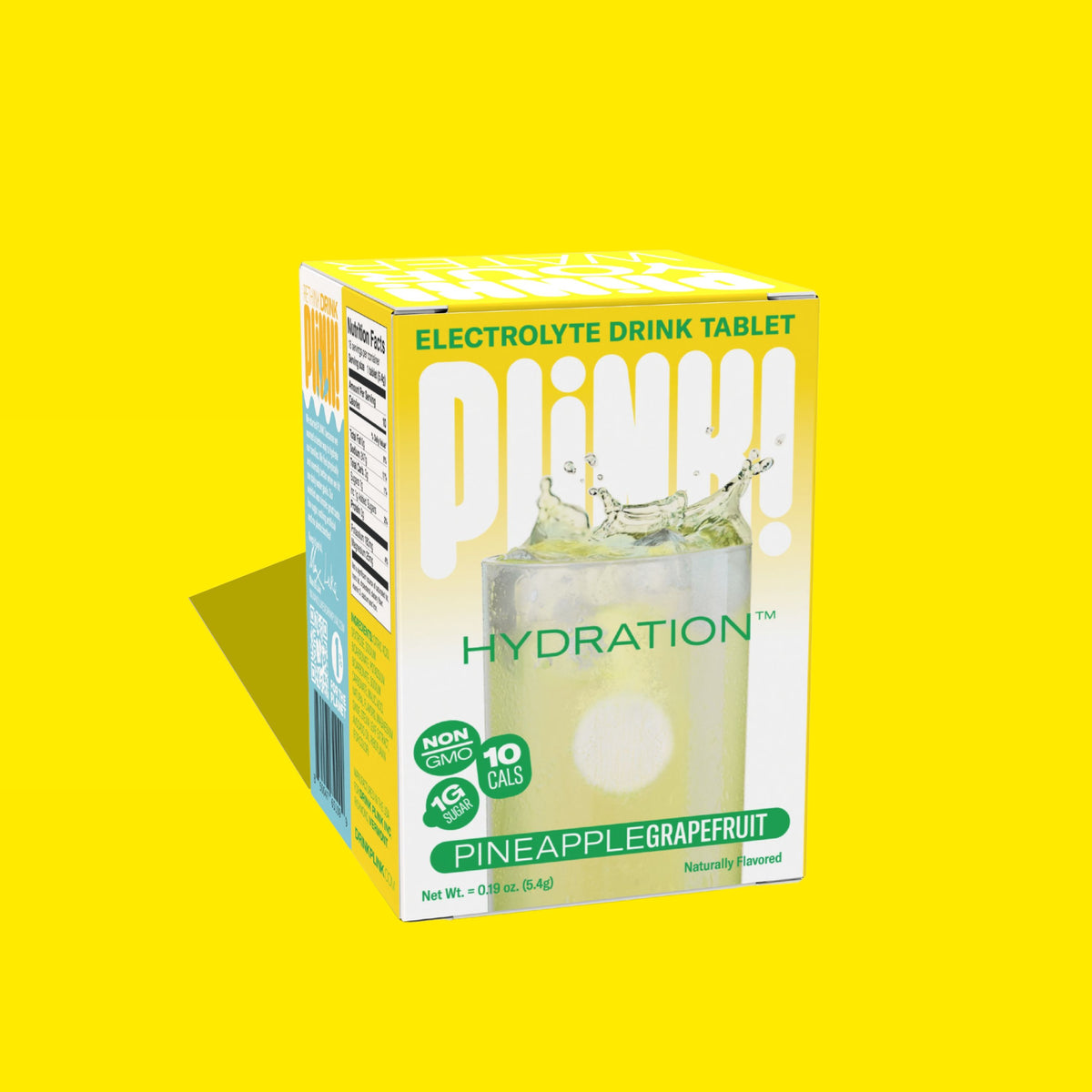 Plink! Pineapple Grapefruit - Electrolyte Drink Tablet - Hydration