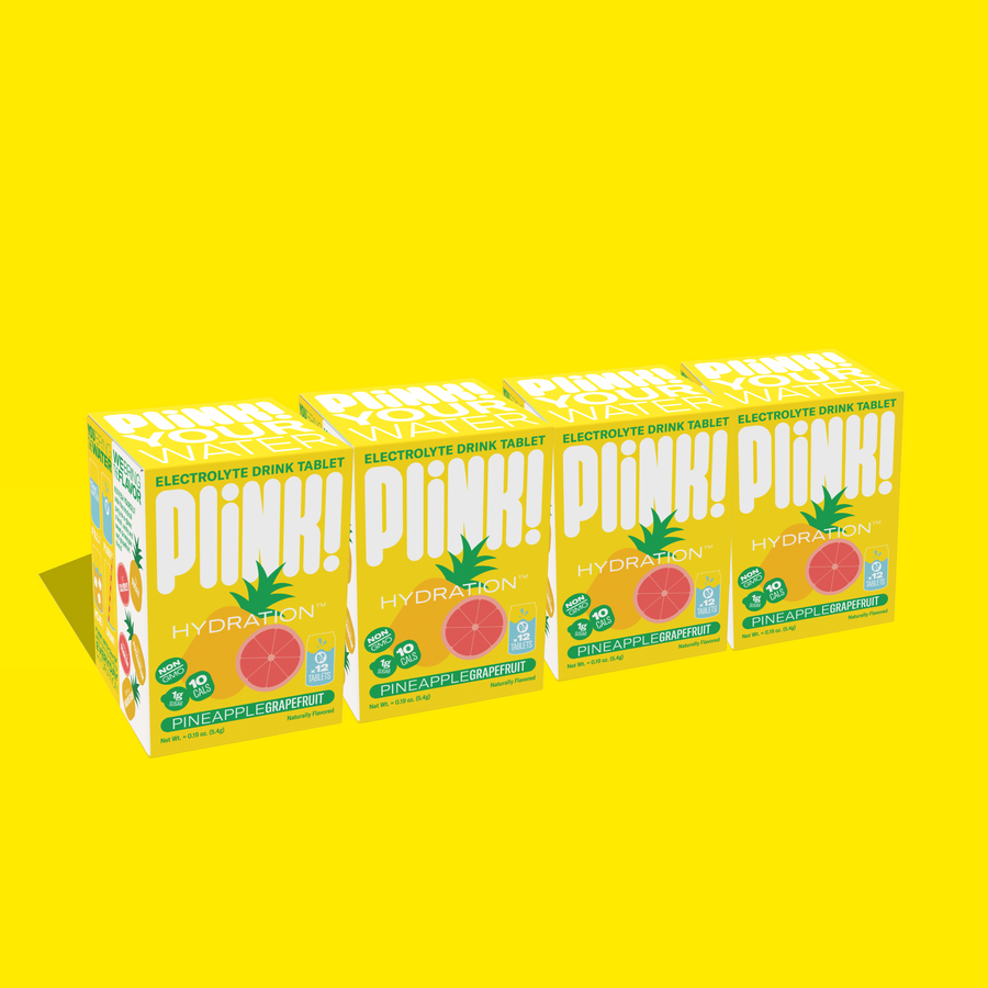 Plink! Pineapple Grapefruit - Electrolyte Drink Tablet - Hydration
