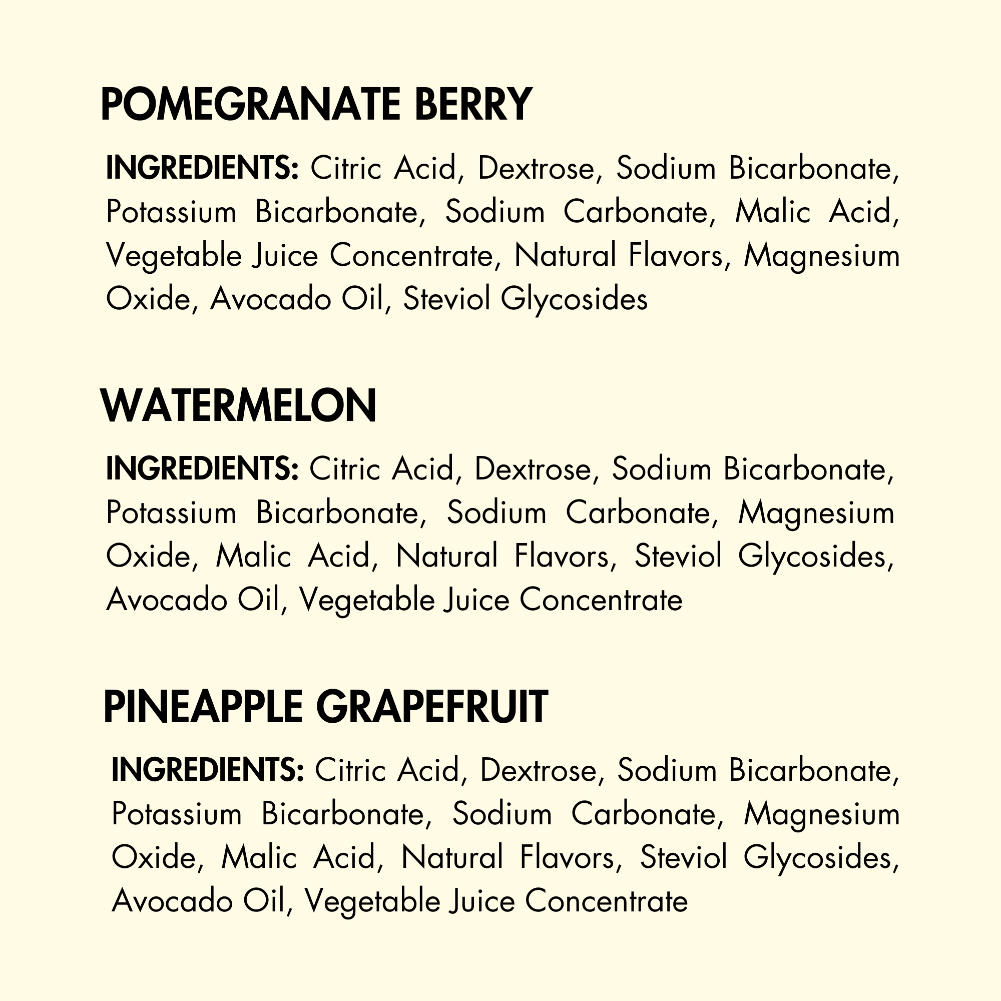 PLINK! Hydration - Fizzy Electrolyte Tablets